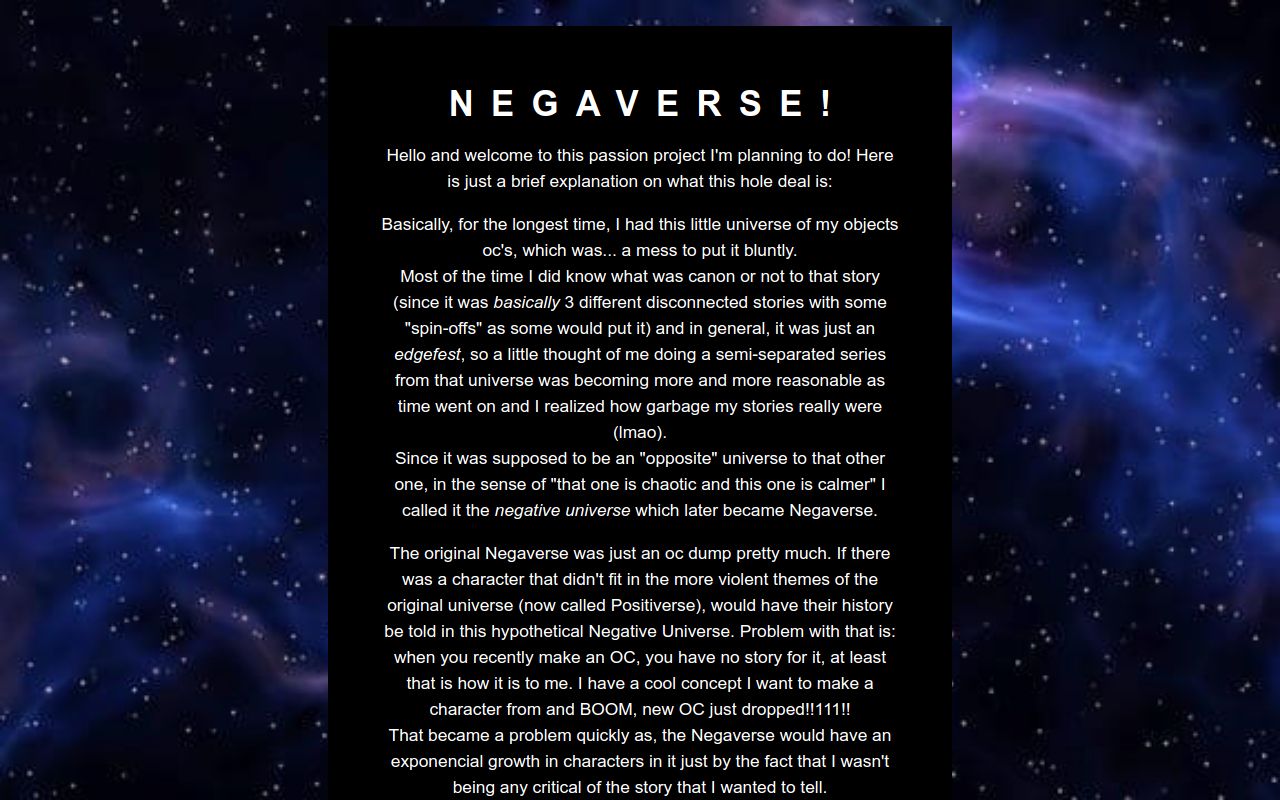 Negaverse